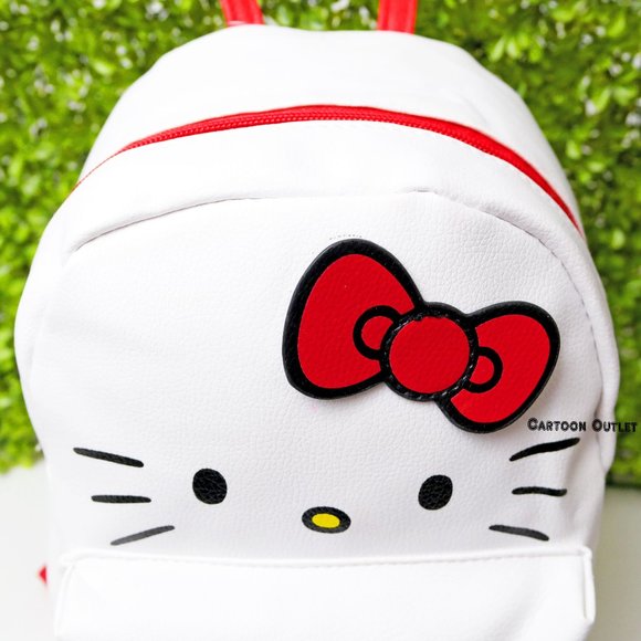 Sanrio | Bags | Sanrio Hello Kitty Mini Backpack Ladies Purse Faux ...